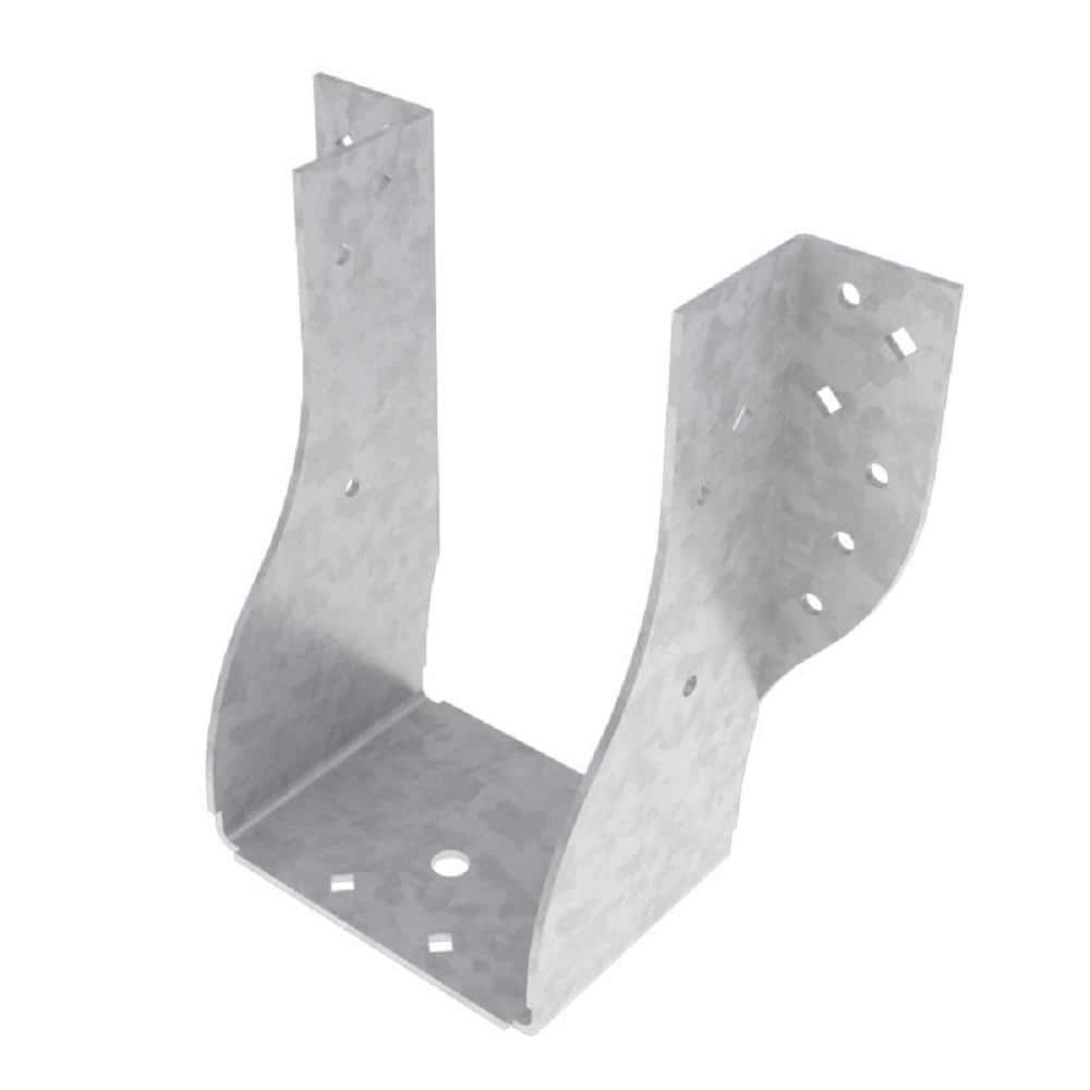 MITEK Double 2 in. x 6 in. - 8 in. 14-Gauge G90 Face Mount Hanger HD26 ...