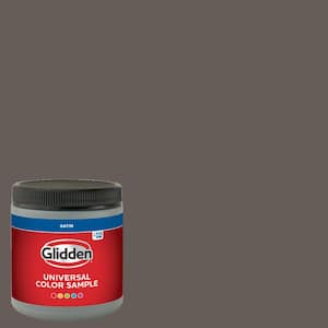 Glidden Essentials 1 gal. PPG1005-6 Oswego Tea Satin Exterior Paint ...