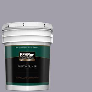 BEHR ULTRA 5 gal. #N550-4 Ashberry Extra Durable Semi-Gloss Enamel ...