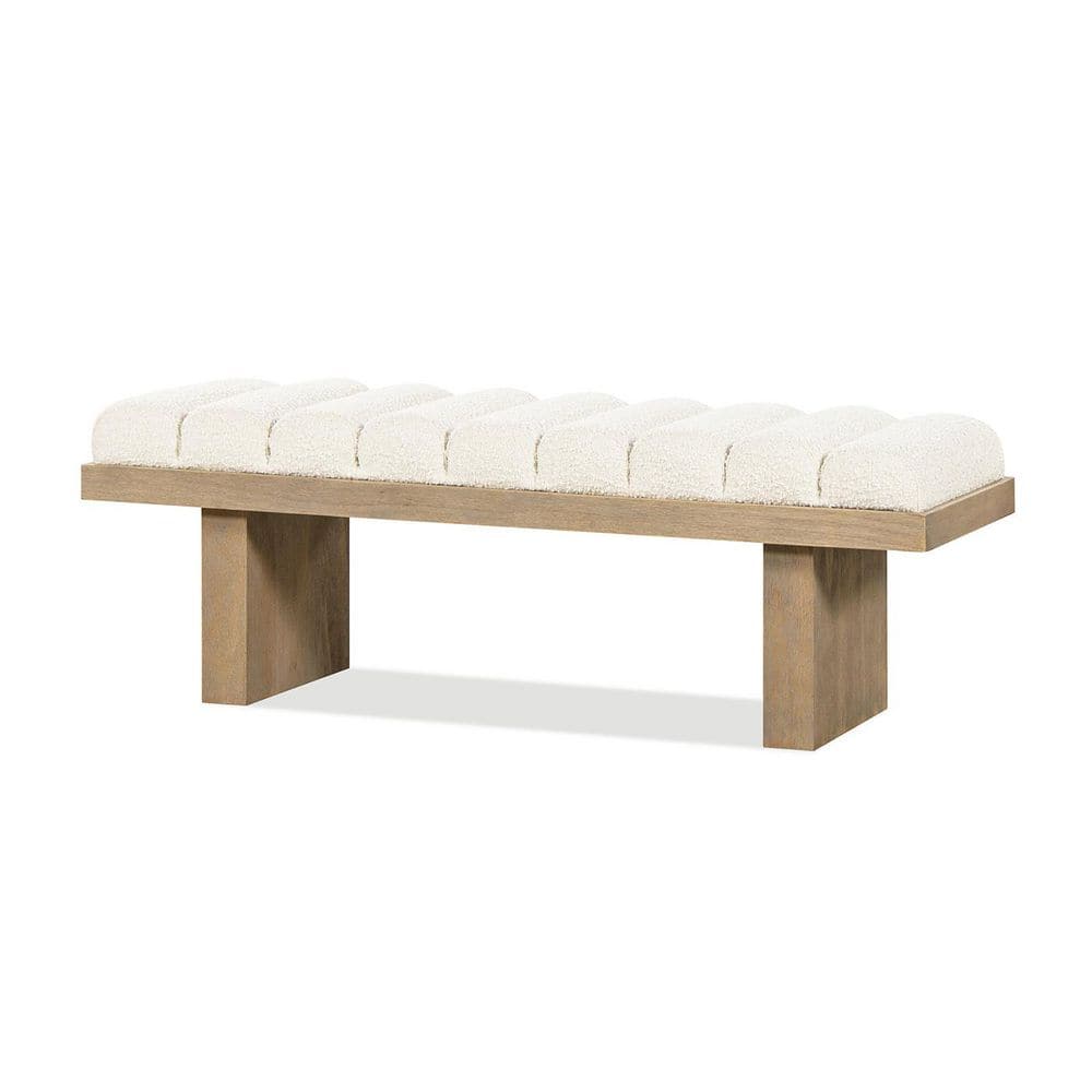 Jennifer Taylor Bella 52 in. Upholstered Modern Accent Bench HMBW-85861 ...