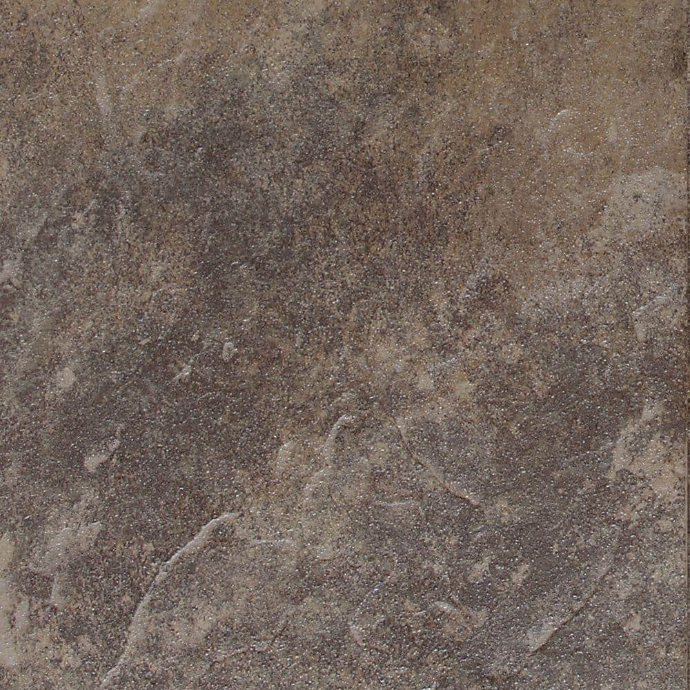 Daltile Continental Slate Moroccan Brown 6 in. x 6 in. Porcelain Floor ...