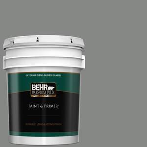 BEHR MARQUEE 1 gal. #PPU25-17 Euro Gray Matte Interior Paint & Primer ...