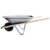 Anvil 4 cu. ft. Poly Wheelbarrow with a Pneumatic Tire 4CUwheelbarrow ...