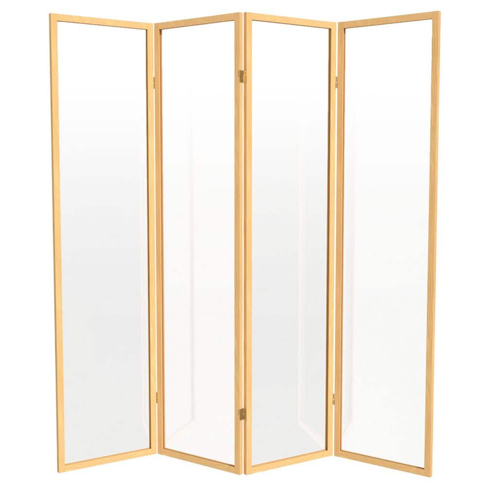 Reviews for Red Lantern 6 ft. Tall Clear Plastic Partition Natural 4 ...