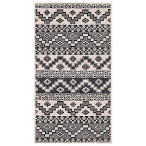 SAFAVIEH Veranda Rust/Red 3 ft. x 5 ft. Aztec Tribal Indoor/Outdoor ...