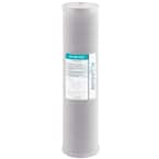 AQUASURE Fortitude 5-Mic Carbon Block Whole House Water Filter ...