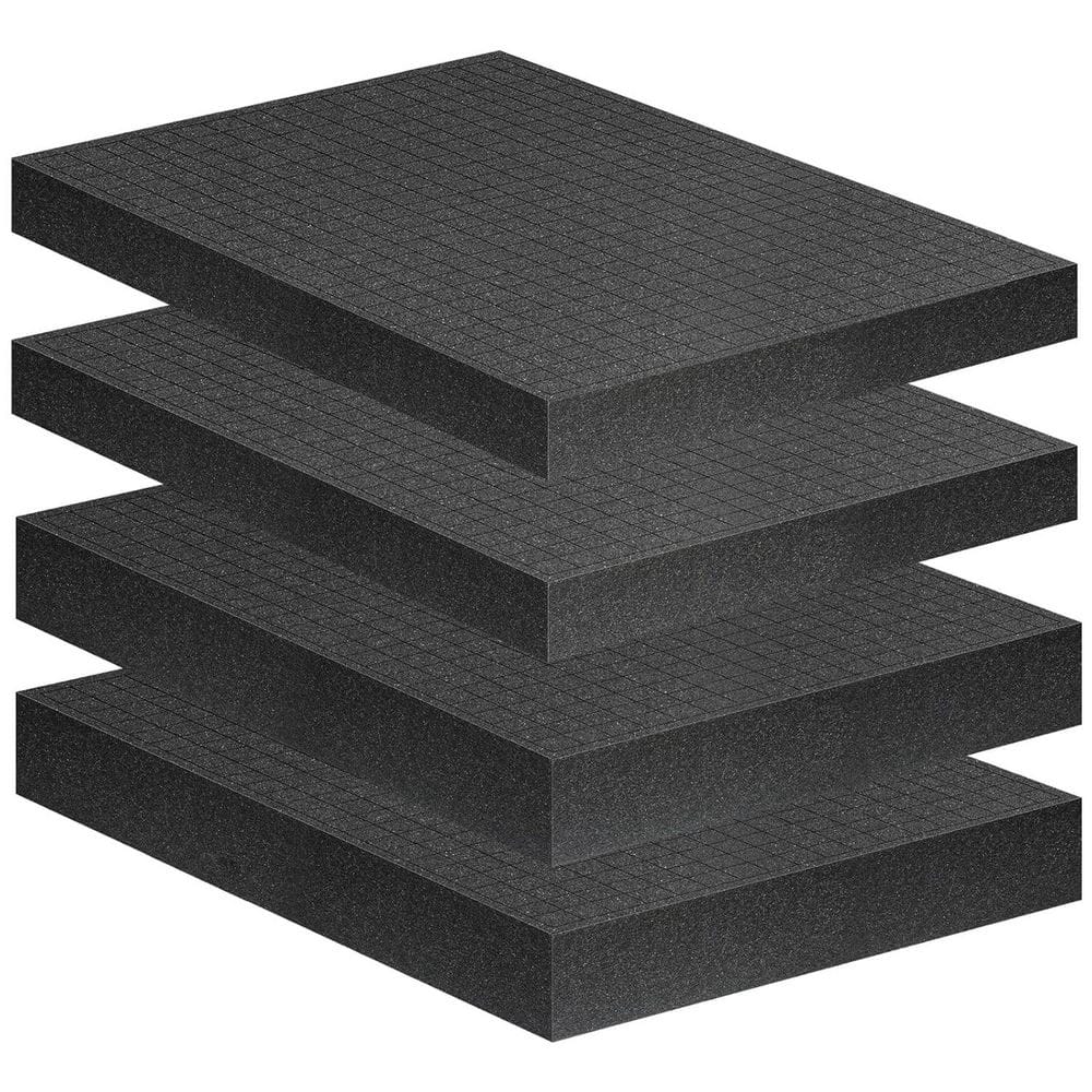 Foam Insert Sheets for Boxes Cases Padding, 4pcs 16x12x1.5in ...