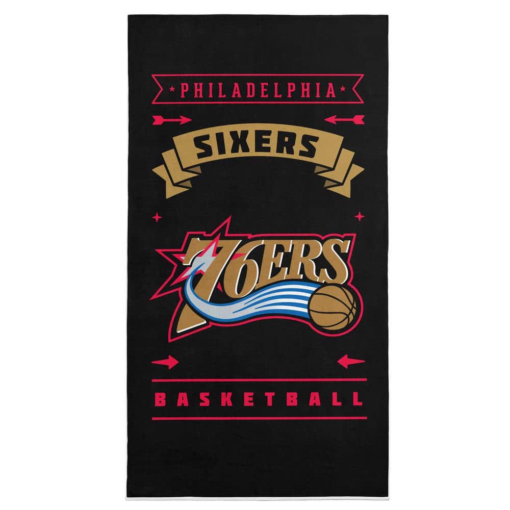 THE NORTHWEST GROUP NBA Hardwood Classics 76ERS Printed Beach Towel ...