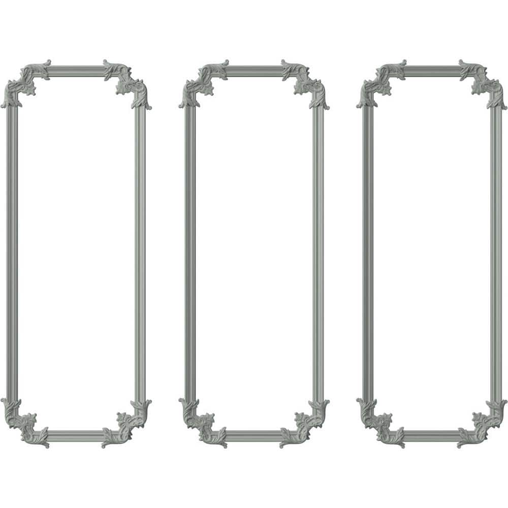 Ekena Millwork 28 in. W x 72 in. H Unfinished Polyurethane Oxford Panel ...