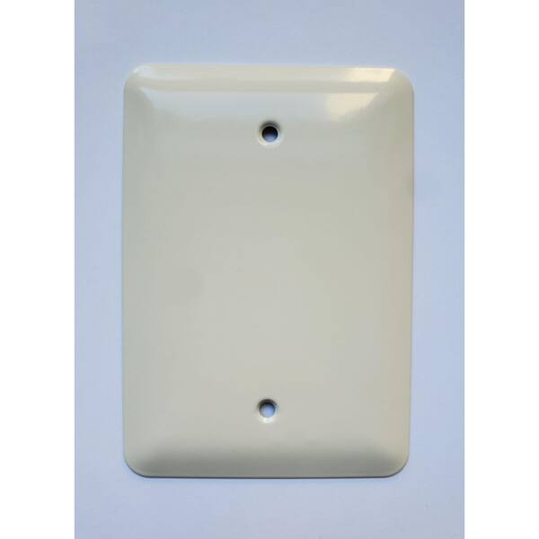 Mulberry Light Almond 1-Gang Blank Wall Plate (1-Pack) 45751 - The Home ...