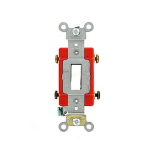 Leviton 20 Amp Industrial Grade Heavy Duty Double-Pole Toggle Switch ...