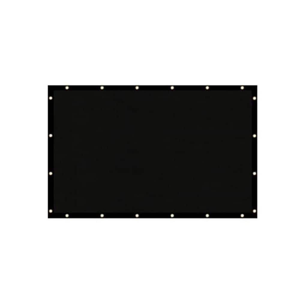 Justincity 600 L x 0.1 in. W x 48 in. H Black HDPE Grommet Metal ...
