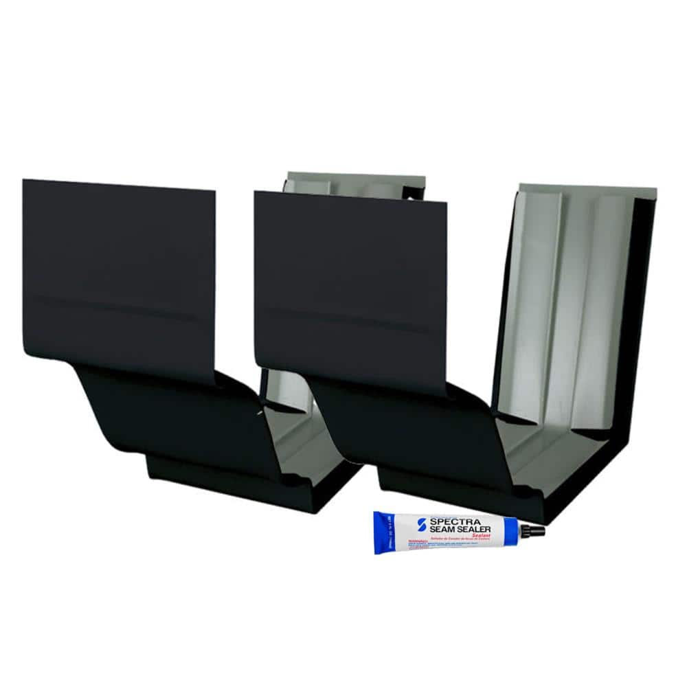 Spectra Pro Select 5 in. Black Aluminum Connector Kit (2-Pack ...