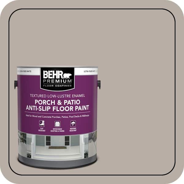 BEHR PREMIUM 1 gal. #T18-08 Off The Grid Textured Low-Lustre Enamel ...