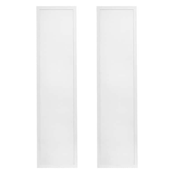 Commercial Electric 4 ft. x 10 in. White Back-Lit LED Panel Light ...