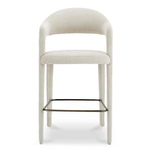 SAFAVIEH Brando 28 in. Brown Cushioned Bar Stool SEA4014A - The Home Depot