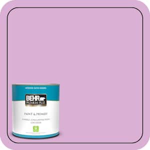 BEHR PREMIUM PLUS 1 qt. #P110-3 BFF Semi-Gloss Enamel Low Odor Interior ...