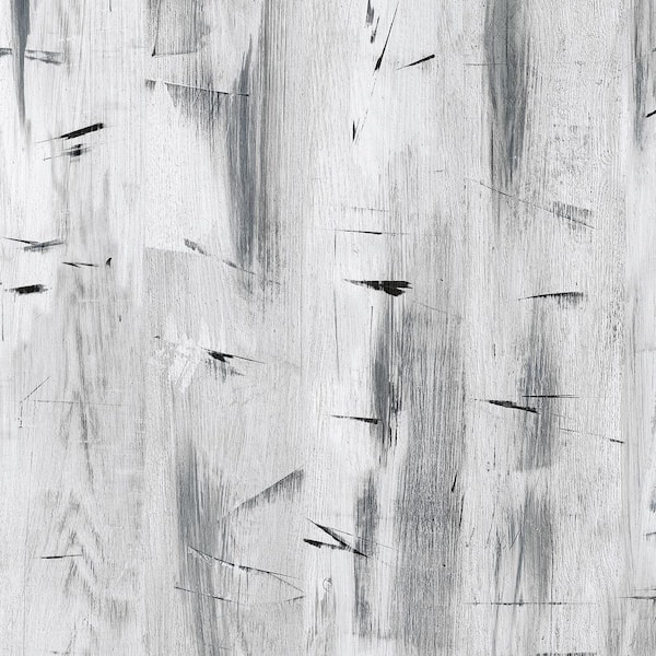 Wilsonart 4 ft. x 8 ft. Laminate Sheet in Silver Gesso Wood with ...