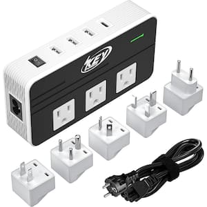 Lukyamzn 230W International Surge Protector Travel Adapter Converter ...
