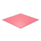 Falken Design 36 in. x 36 in. x 1/8 in. Thick Acrylic Black Opaque ...