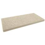 Deck-Top 8 ft. x 1/2 in. x 5-1/2 in. Classic White PVC Decking Board ...