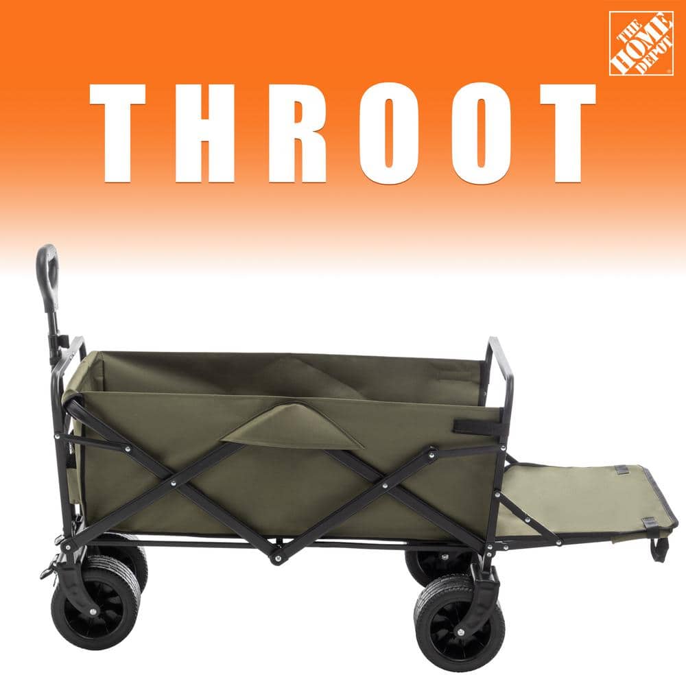 THROOT 8.75cu. ft. (36 in. x 21 in. x 20 in.), Green Metal Oversized ...