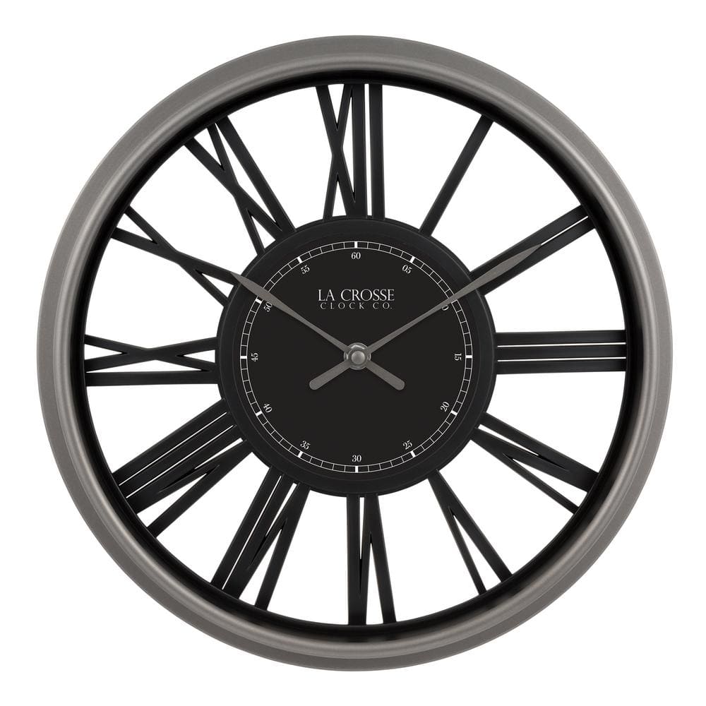 La Crosse Clock 13 In. Oxford Analog Quartz Wall Clock 404-3033 - The ...
