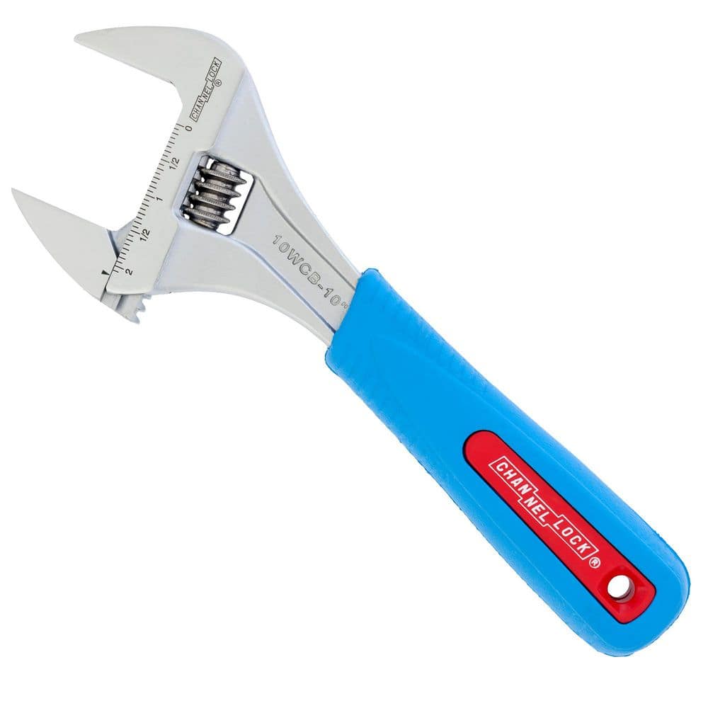 Channellock 10 in. Adjustable Wrench 10WCB - The Home Depot