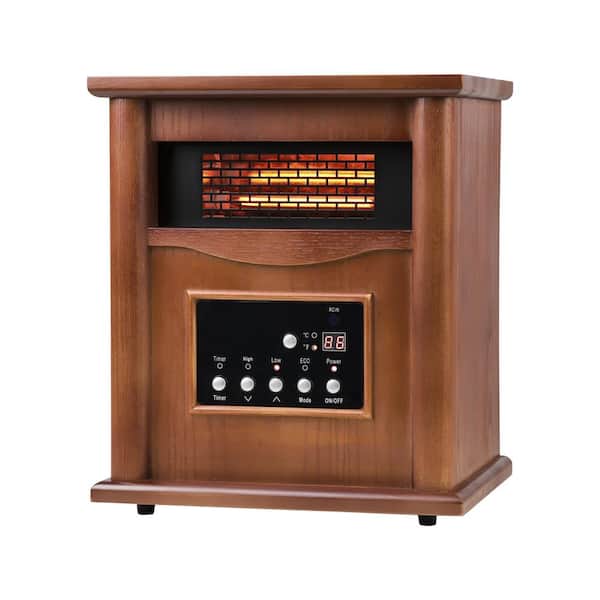 IHOMEadore 1500-Watt Light 3-heating Mode Cabinet Electric Convection ...