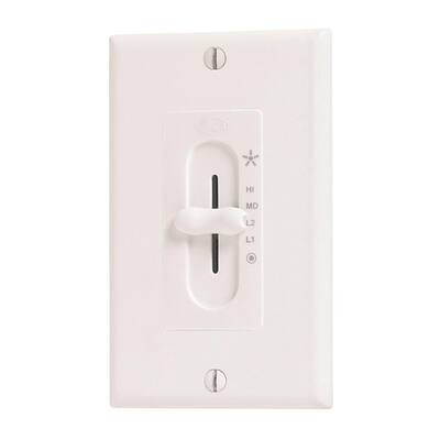 Hunter All-Fan 3-Speed Fan/Light Dual-Slide Ceiling Fan Switch 27182