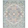 Unique Loom Narenj Glasgow Blue 8' 0 x 10' 0 Area Rug 3137088 - The ...