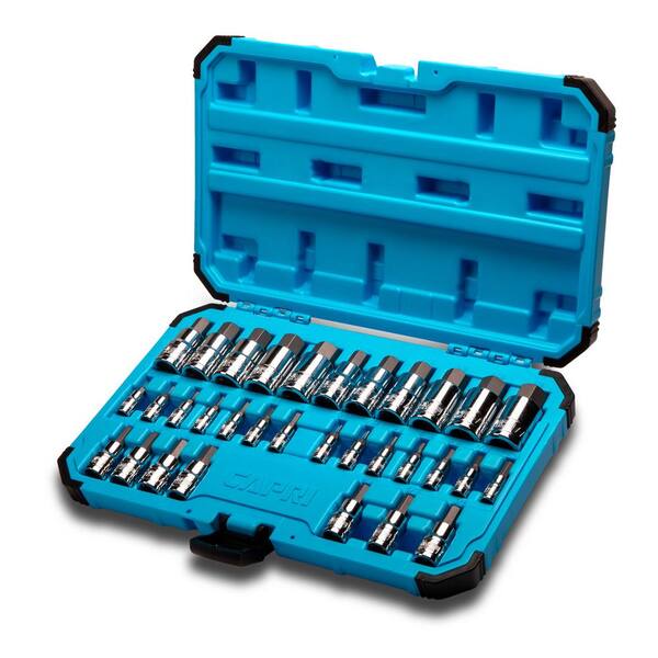 Capri Tools Advanced Series Hex Master Bit Socket Set (32-Piece ...