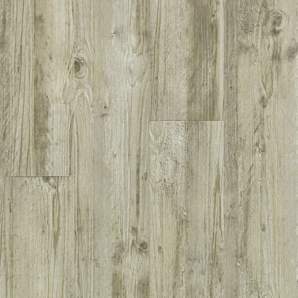 Armstrong Flooring ProMark Distressed Driftwood 6 MIL x 6in. W x 36in ...