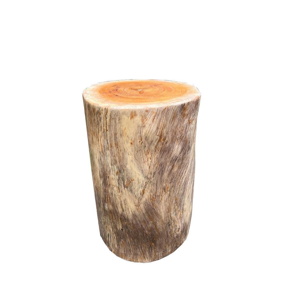 MGP Jackfruit Nangka Brown Wood Log Stand - Medium JFL-M - The Home Depot