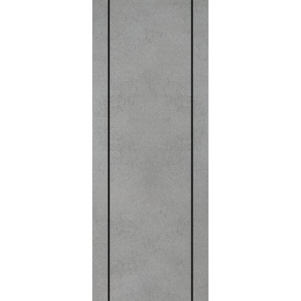 Sartodoors 18 in. x 96 in. Solid Wood with Honeycomb Concrete Interior ...