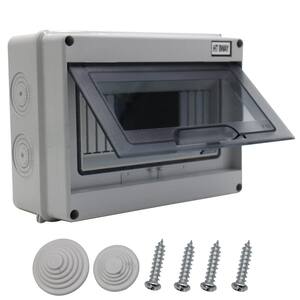 MANTERIO Power Box - IP55 Waterproof Box - Black Durable Weatherproof ...