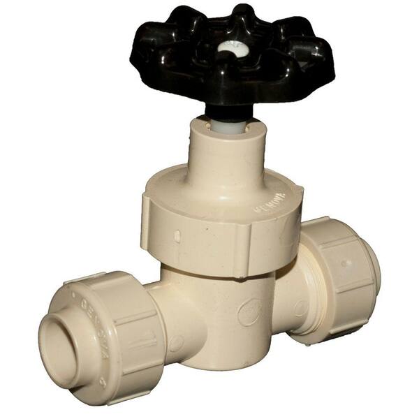 Reviews for 1/2 in. CPVC Mechanical x Mechanical Universal Line Valve ...
