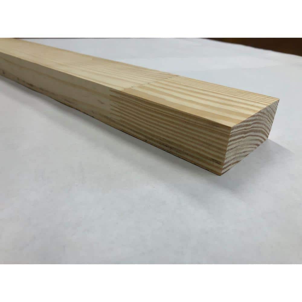 2 in. x 4 in. x 104-5/8 in. Finger Joint SYP #2 Standard Grade ...