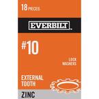 Everbilt #10 Zinc-Plated Steel Split Lock Washers (30-Pack) 828671 - The Home Depot