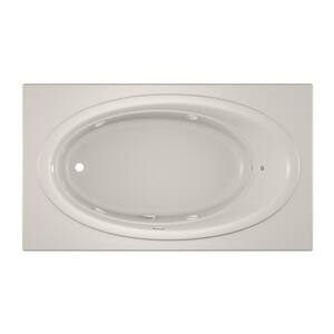 JACUZZI NOVA PURE AIR 60 in. x 42 in. Acrylic Right-Hand Drain ...