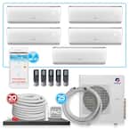 boreal Brisa 5 Zone 39,000 BTU 3.5 Ton Smart Home Ductless Mini Split ...