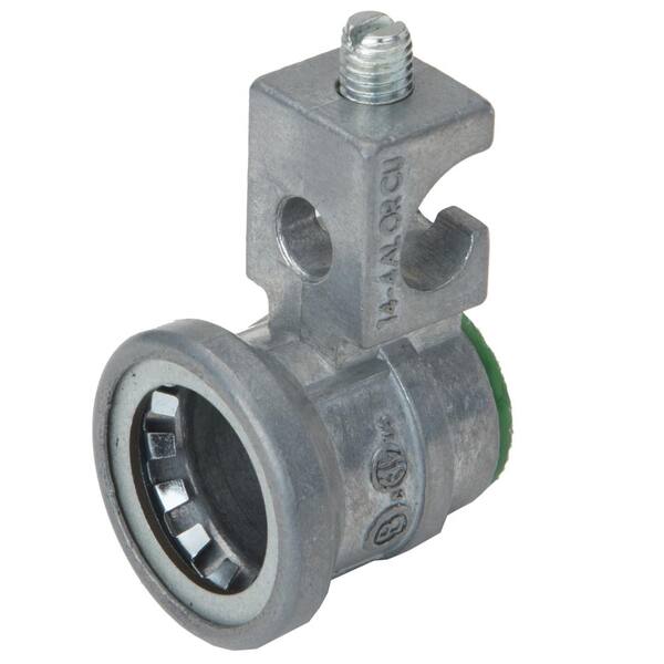 BRIDGEPORT 1/2 in. Mighty-Bite Push-On EMT Grounding Bushings (25-Pack ...