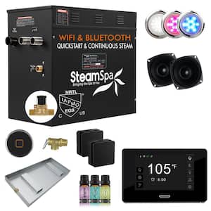 SteamSpa Black Series 6000-Watt Steam Generator with Advanced Touch ...