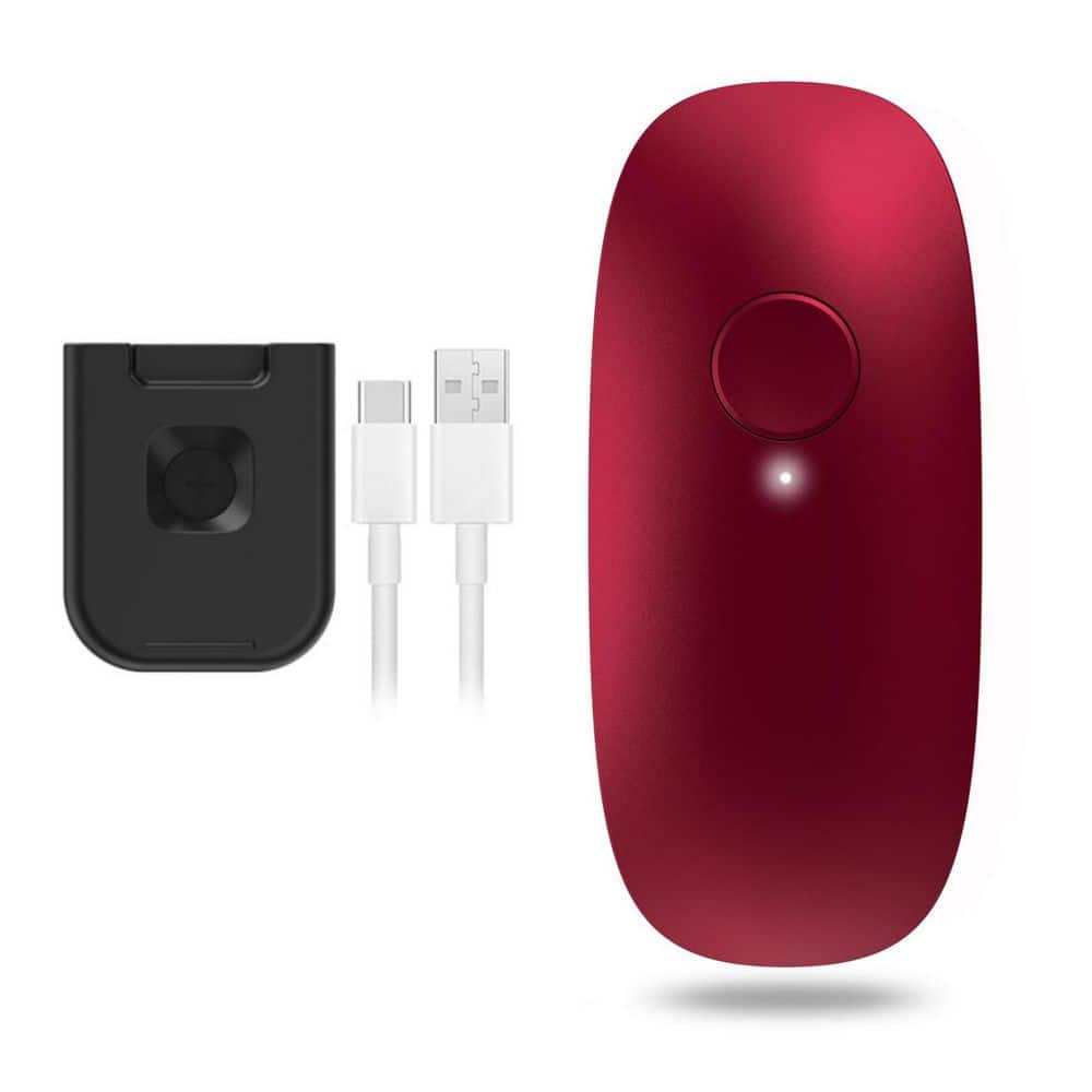 Numhew Red Auto Stop Electric Can Opener with Arthritis - 1 touch Side ...