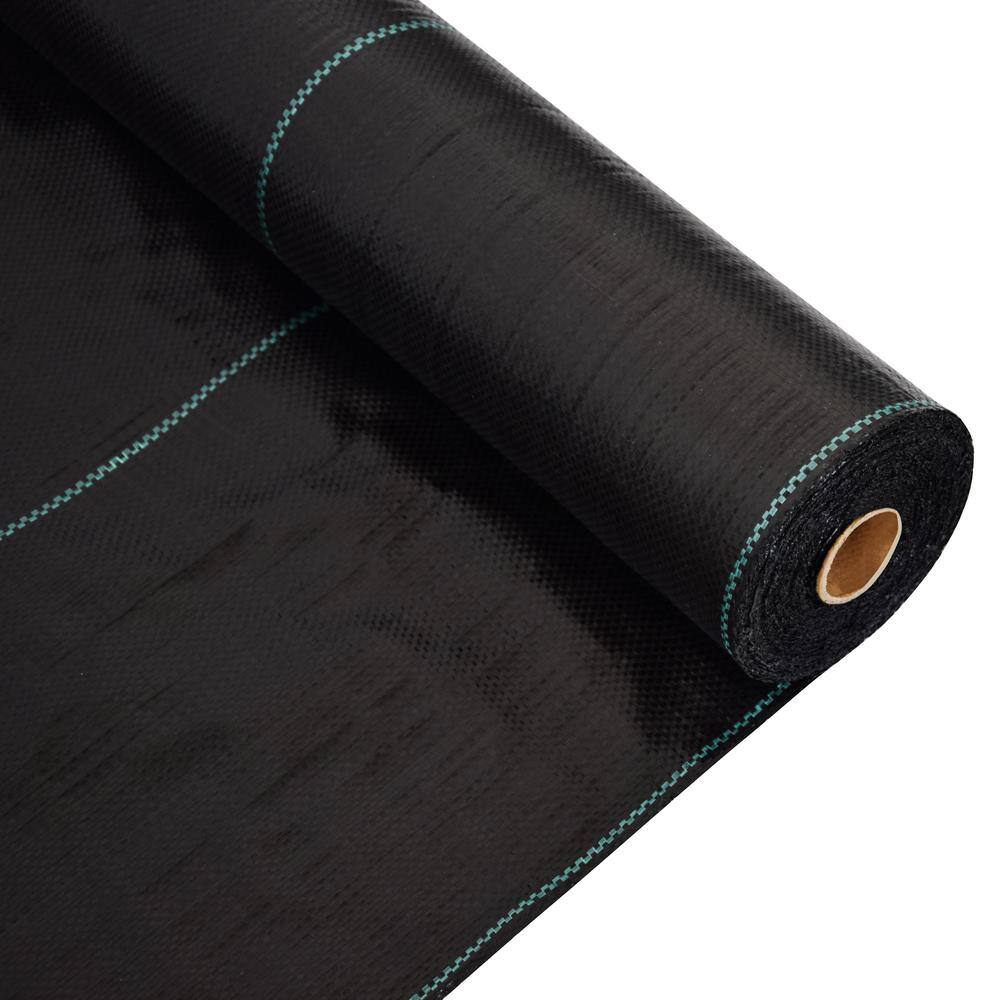 Justincity 4 ft. x 300 ft. Weed Barrier Landscape Fabric Heavy-Duty for ...