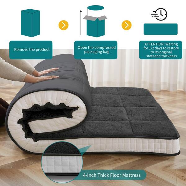 Roll out mattress double store