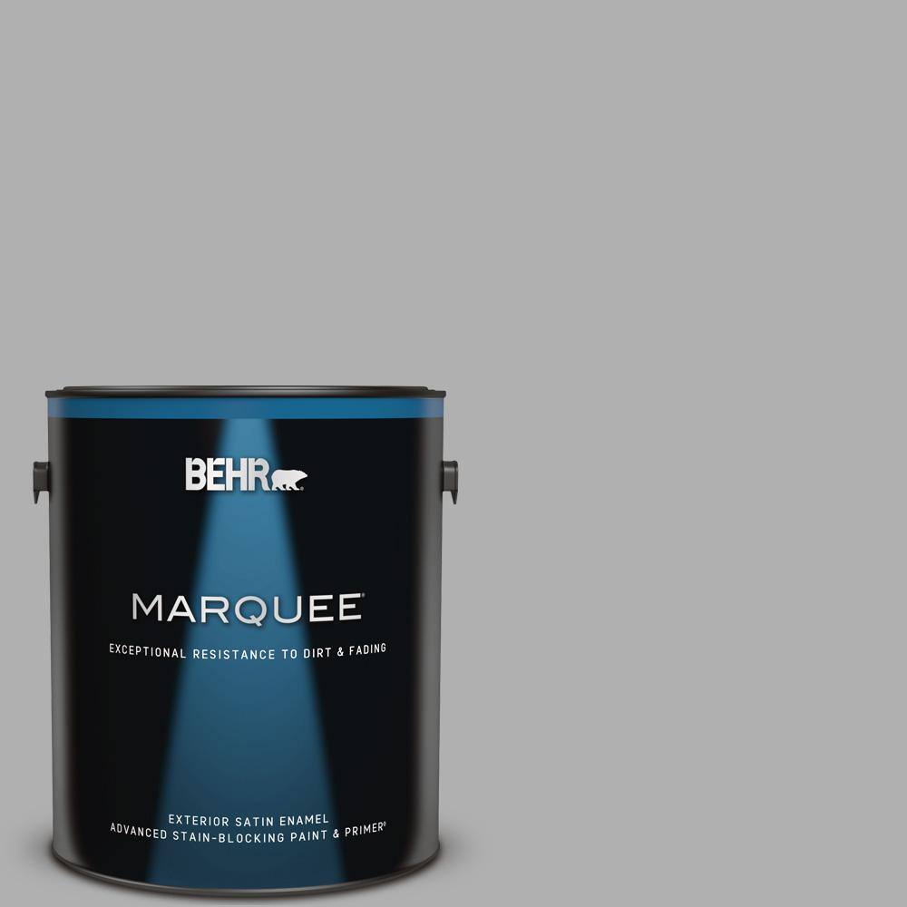 BEHR MARQUEE 1 gal. #780F-4 Sparrow Satin Enamel Exterior Paint ...