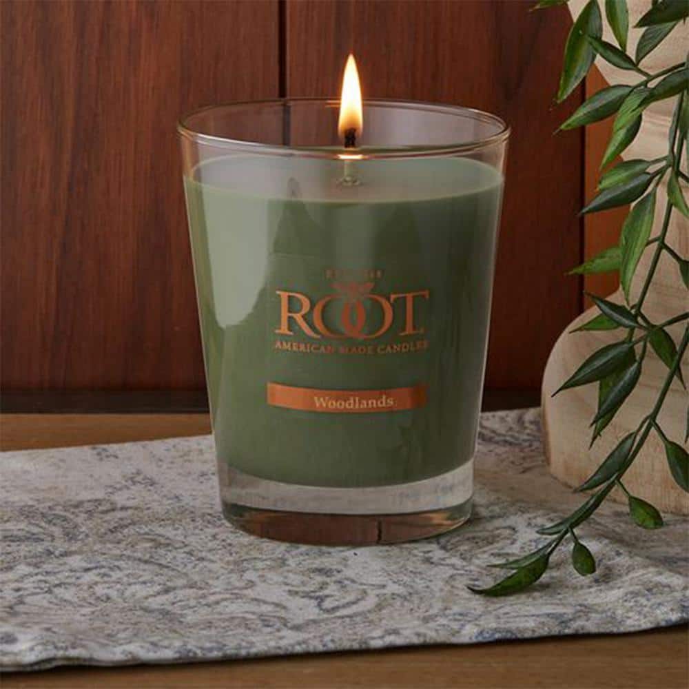 ROOT CANDLES Veriglass Woodlands Moss Green Scented Jar Candle 8870473 ...