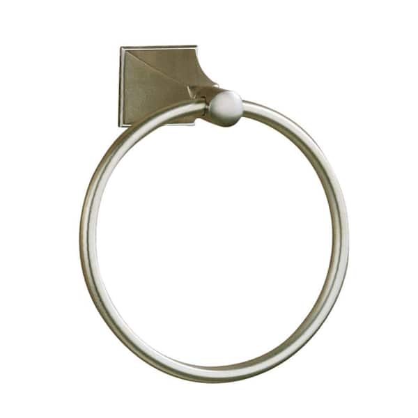 KOHLER Memoirs Wall Mounted Towel Ring in Vibrant Brushed Nickel K-487 ...