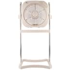 Air Innovations 12 in. 3-Speed 3-in-1 Stand Fan with Swirl Cool ...